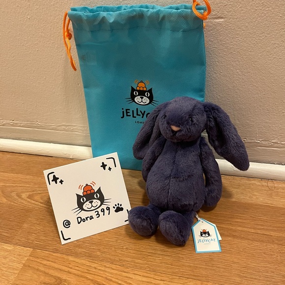 Jellycat | Accessories | Jellycat Authentic Small Bashful Saffyre Bunny ...